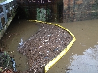 Trash and Debris Floating Containment Boom-Control Pollution