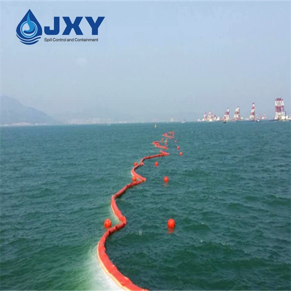 Floating Silt Curtain For Rough Water Sediment Control.