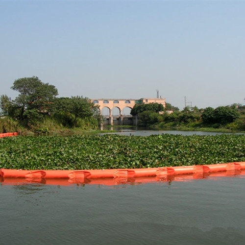 Floating Debris Boom-Debris Containment in Lakes and Rivers