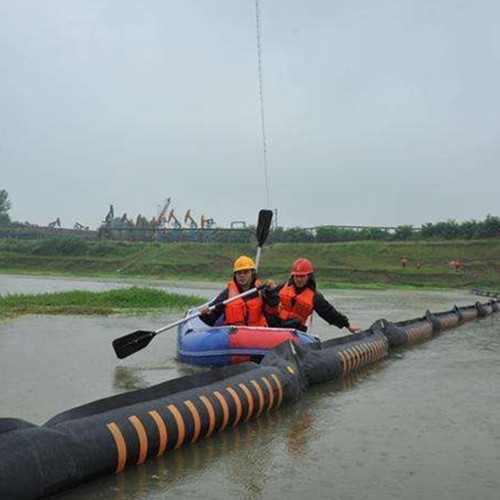 Rubber Inflatable Boom For Oil Spill Response