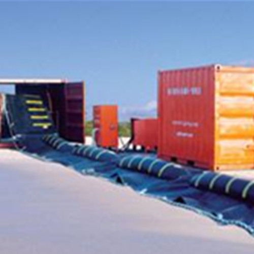 Floating Rubber Inflatable Boom For Oil Spill Response